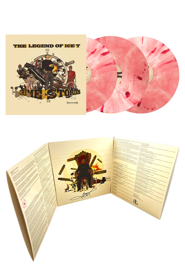 The Legend of Ice T Crime Stories - Signed LP– Body Count